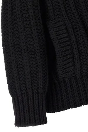 Dolce & Gabbana Oversized Ribbed Cardigan