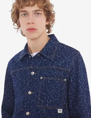 Maison Kitsuné Classic Buttoned Denim Jacket