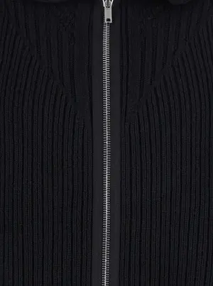 Rick Owens Hooded Zip-up Cardigan