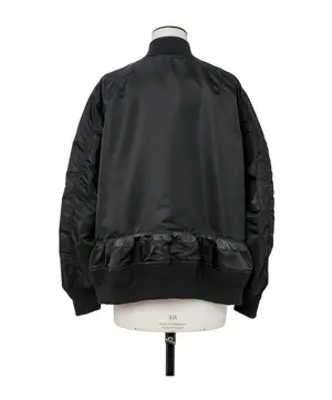 Sacai Nylon Twill Blouson - Black