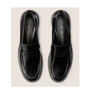 STUART WEITZMAN Palmer Slip-on Loafers - Black