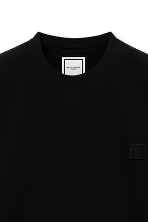 WOOYOUNGMI Logo Patch Floral T-shirt