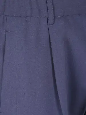Herno Pleated-front Trousers - Blue