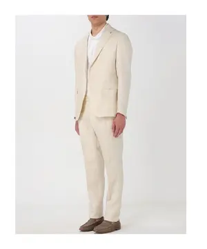 Tagliatore Long-sleeved Suit - White