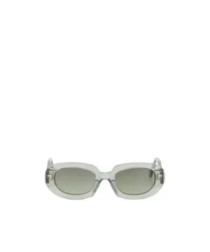AHLEM Full-frame Oval Sunglasses With Tinted Lenses - Gray