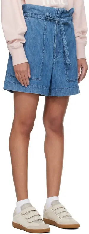 Isabel Marant Étoile Denim Drawstring Shorts