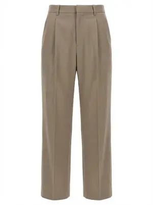 Gucci Wool Mouliné Tailored Trousers