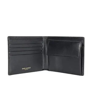 Saint Laurent Tiny Monogram East West Wallet