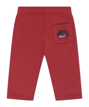 Etro Pegaso Motif Track Pants - Red