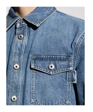 Bottega Veneta Long Sleeve Denim Jacket
