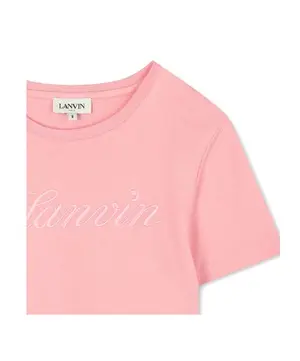 LANVIN Crew Neck T-shirt - Pink
