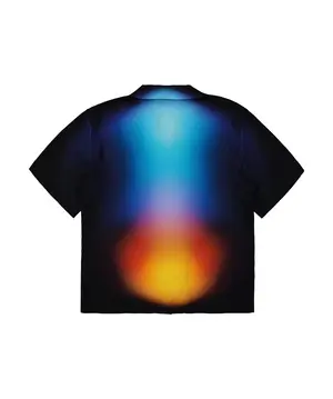 Casablanca Gradient Detailed Short Sleeved Shirt