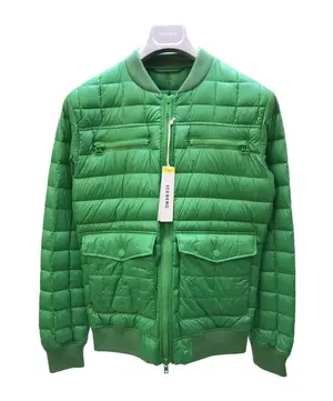 Iceberg Quilted Down Jacket - Green
