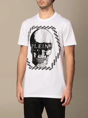 Philipp Plein Crystal-skull Crew Neck T-shirt