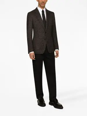 Dolce & Gabbana Dolce Gabbana Single-breasted Blazer - Black