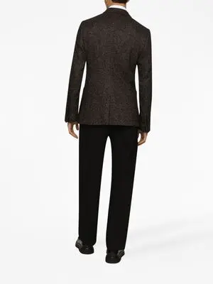 Dolce & Gabbana Dolce Gabbana Single-breasted Blazer - Black