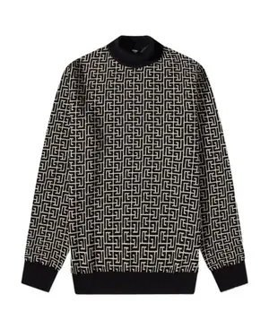 Balmain Roll Neck Sweaters For Men