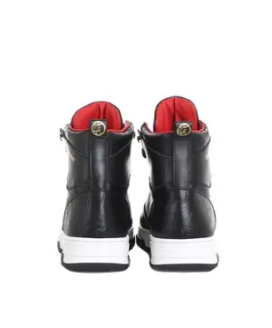 GIULIANO GALIANO Legend Crocodile-effect High Top Sneakers