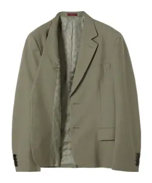 Gucci Single-breasted Dry Wool Jacket
