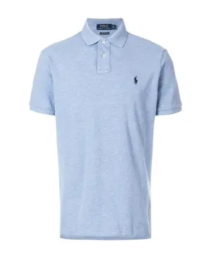 Polo Ralph Lauren Classic Logo Embroidered Polo Shirt - Blue
