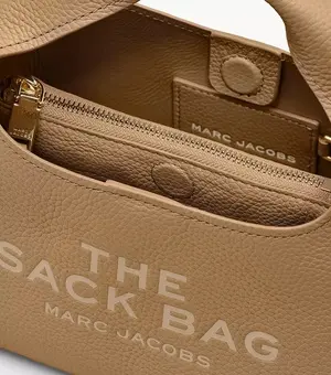 Marc Jacobs The Sack Bag Leather Shoulder Bag - Brown