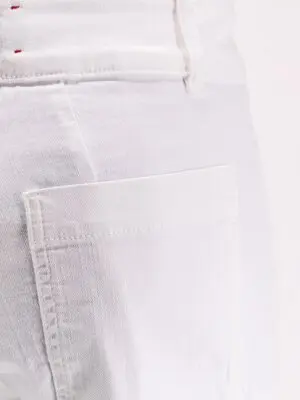 THE SEAFARER Flared Patch-pocket Jeans
