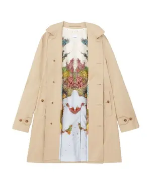 Burberry Single-breasted Button-fastening Coat