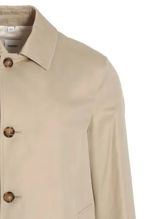Burberry Single-breasted Button-fastening Coat