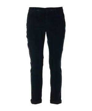 DONDUP Belt Loop Casual Pants - Black