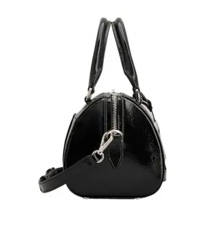 ROGER VIVIER Belle Vivier Mini Bowling Bag - Black