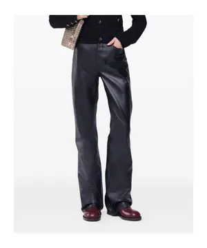Rabanne Leather Trousers