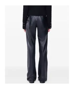 Rabanne Leather Trousers