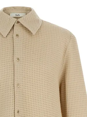 Séfr Oseary Long-sleeved Shirt - Nude