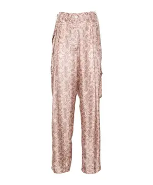 Dries Van Noten Printed Belt-loop Casual Pants