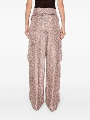 Dries Van Noten Printed Belt-loop Casual Pants