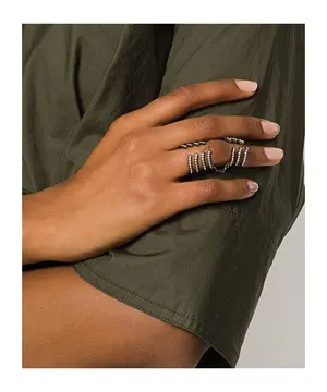 Federica Tosi Embellished Multi-ring