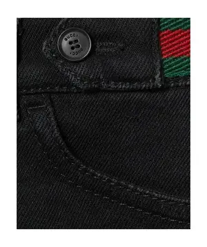 Gucci Web Detail Jeans