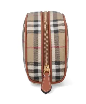 Burberry Small Check Travel Pouch