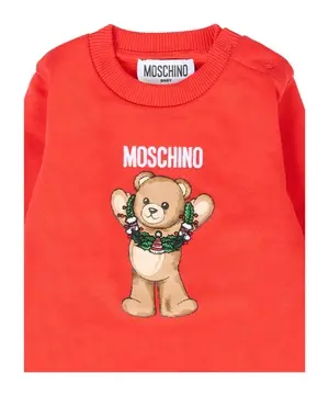 Moschino Bear Print Sweatshirt