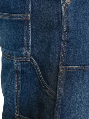 Off-White Logo Patch Flared Jeans