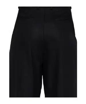 PT TORINO Pleated Wide-leg Trousers - Black