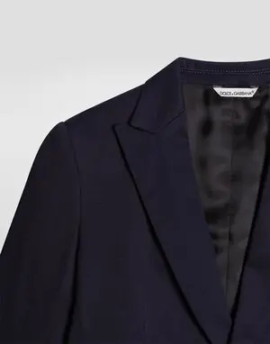 Dolce & Gabbana Embroidered Logo Blazer