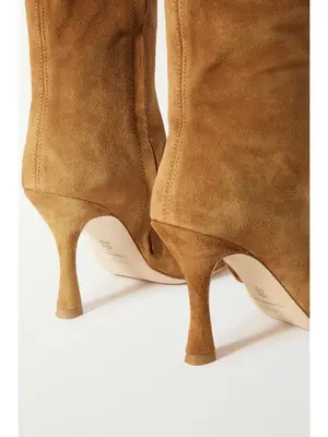 Staud Over The Knee Boots With Trumpet Heels