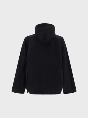 Acne Studios Hooded Jacket With Reflective Face Patch
