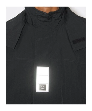 Acne Studios Hooded Jacket With Reflective Face Patch