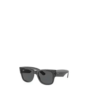 Ray-ban Mega Wayfarer Square Frame Sunglasses - Black