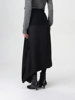 JIL SANDER Asymmetrical Midi Skirt