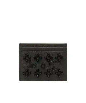 CHRISTIAN LOUBOUTIN Kios Cardholder - Black