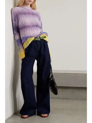 Etro Long Sweater With Fading Effect