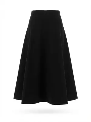 Jacquemus High Waisted Flared Maxi Skirt